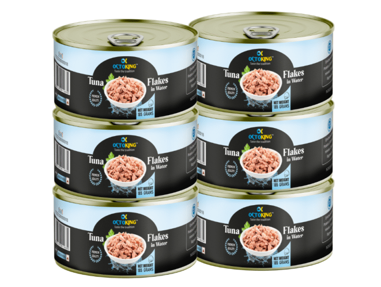 Tuna Flakes in Water 185g - Octoking - Taste the Tradition