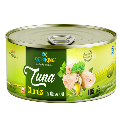 Octoking Canned Tuna – Natural, Healthy & Ready-to-Eat Seafood
